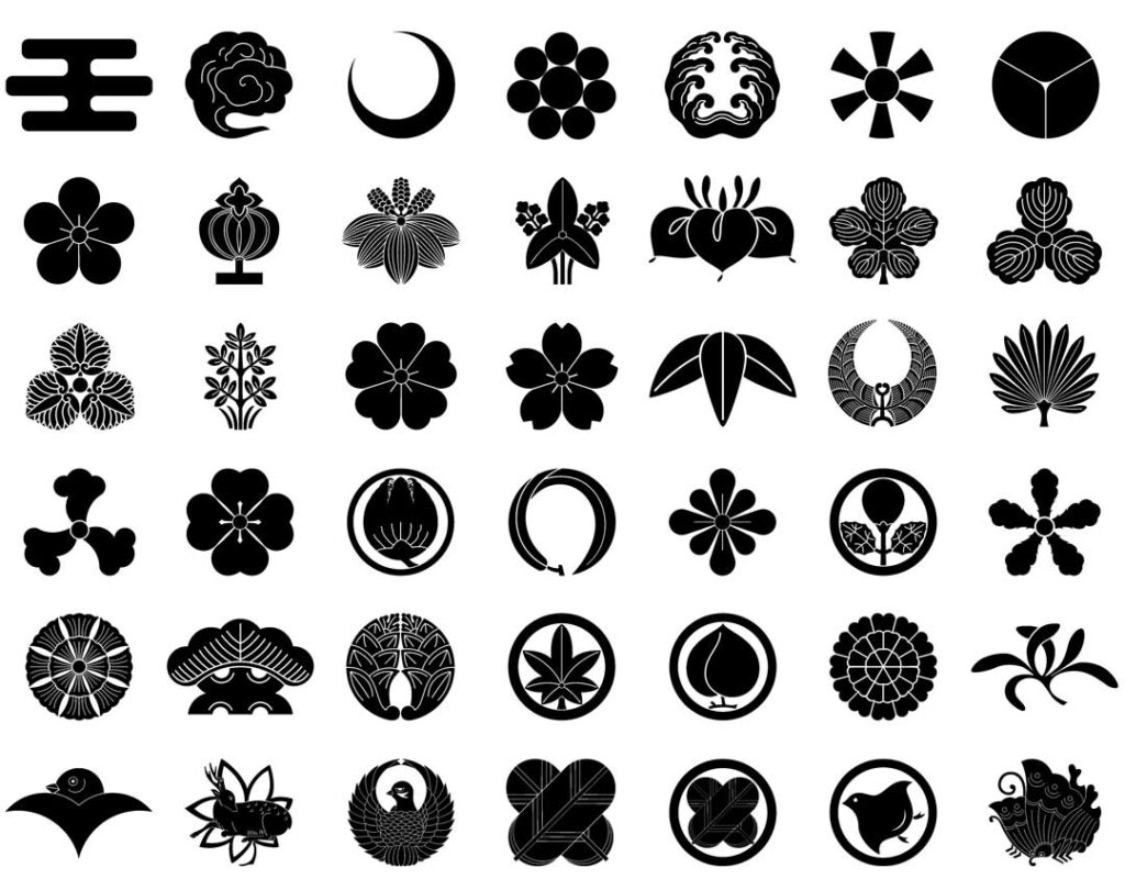 Japanese Symbol Ideas Kamon Patten Kanji Hiragana SANTEN Design Japanese Symbol Ideas Kamon Patten Kanji Hiragana SANTEN Design
