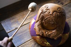 japan-traditional-instrument-Mokugyo - SANTEN Design